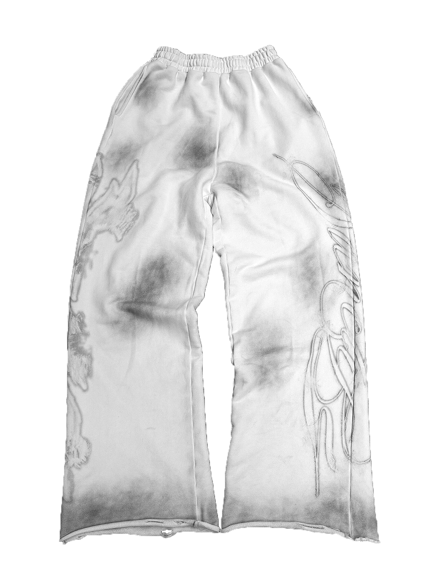 WHITEOUT Sweatpants – SANCTIFY